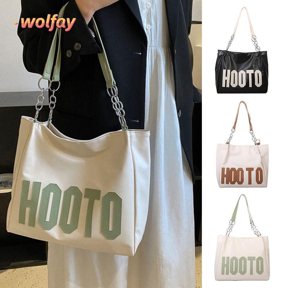 YOLANDA Tote Bag กระเป๋าสะพายโซ่สไตล์เกาหลีย้อนยุค พร้อมให้เป็นของขวัญ ...