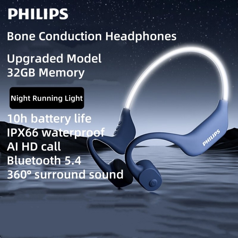 Philips Night Running Light Bone Conduction หูฟัง | Shopee Thailand