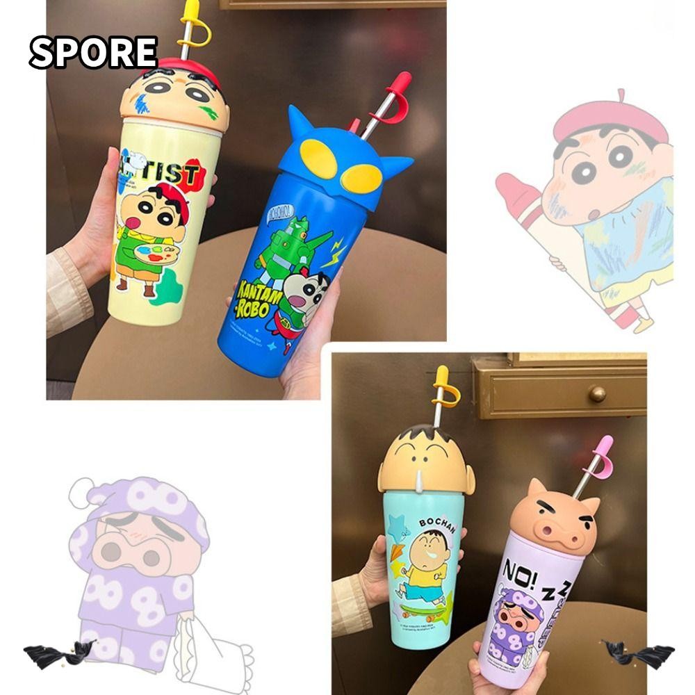 SPORE ถ้วยสูญญากาศ,การ์ตูน Crayon Shin-Chan ถ้วยฉนวน,ความจุสูง 304 ...