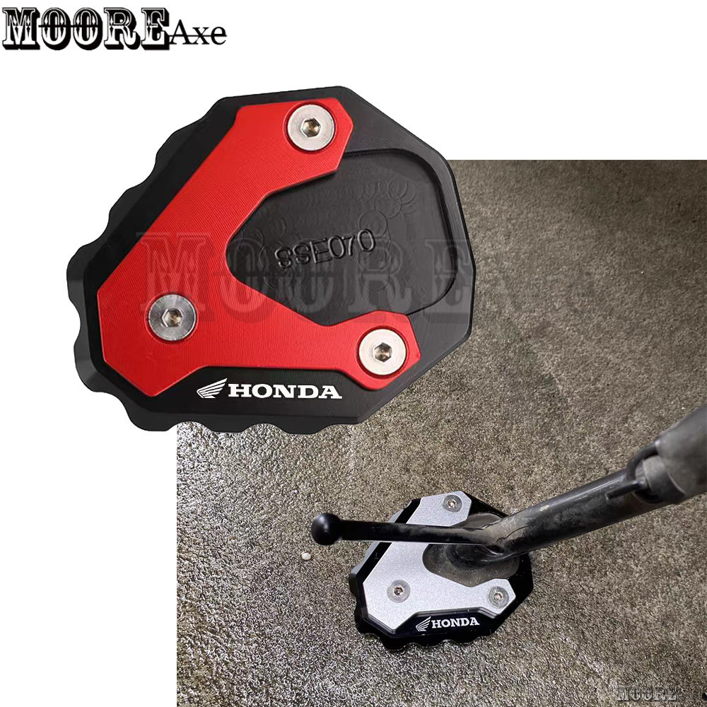 Mooreaxe สําหรับ Honda CB500X CB500F CBR500R รถจักรยานยนต์ CNC อลูมิเนียมด้านข้างเท้า Kick Skid ...
