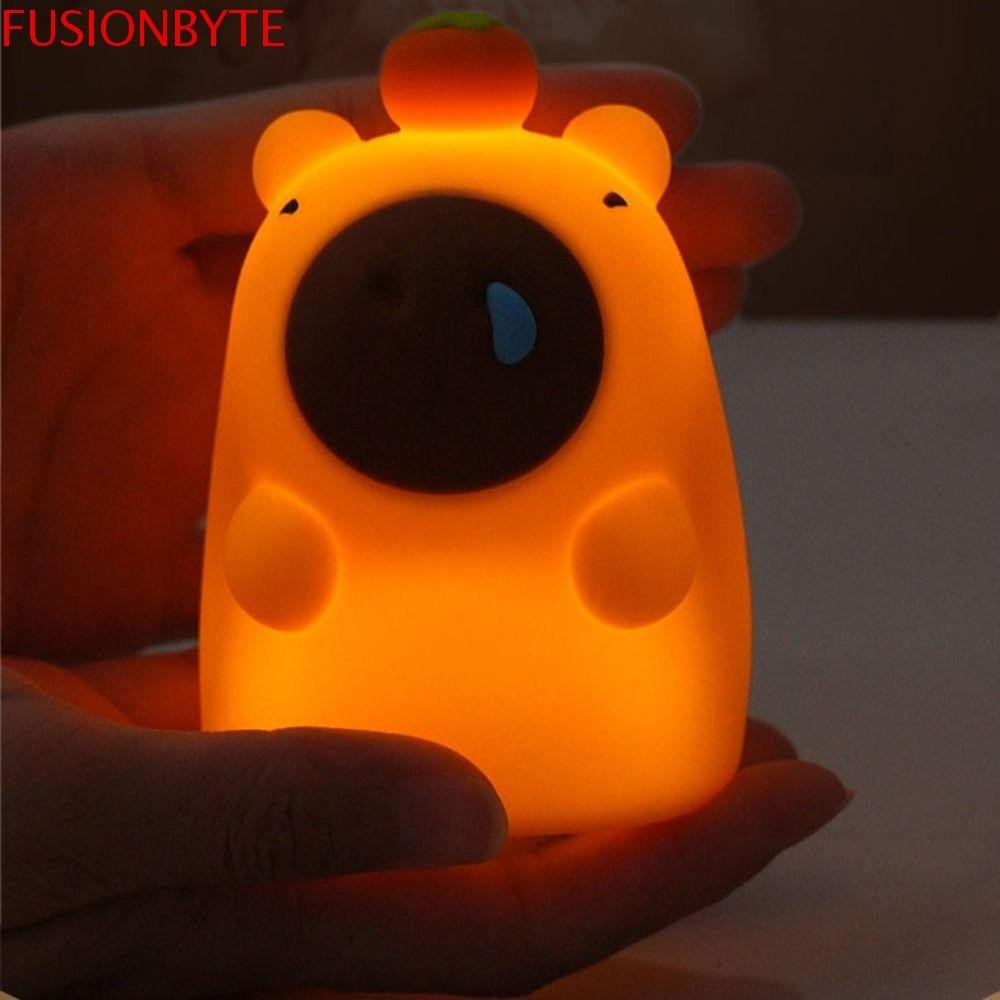 Fusionbyte Capybara Night Light, USB ชาร์จ Capybara รูปร่าง Guinea Pig Night Light, น่ารัก ...