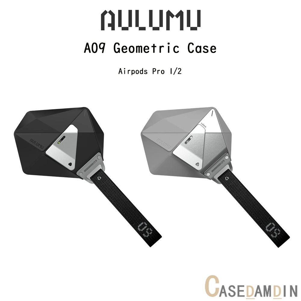 Aulumu A09 Geometric Case เคสกันกระแทกโลหะเกรดพรีเมี่ยม เคสสำหรับ ...