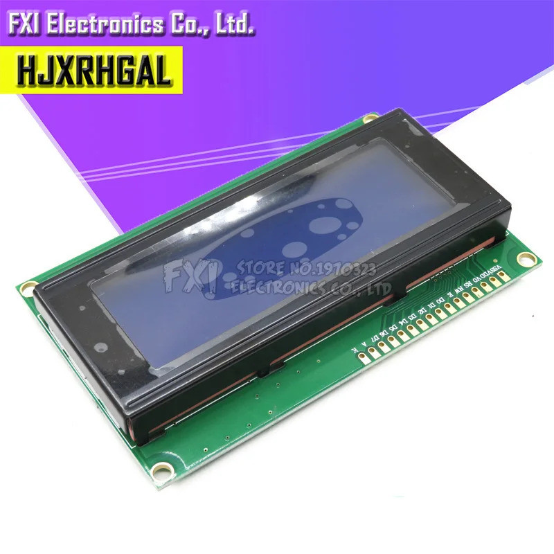 จอแสดงผล LCD Monitor LCD2004 2004 20X4 5V ตัวอักษรหน้าจอแบ็คไลท์สีฟ้า ...