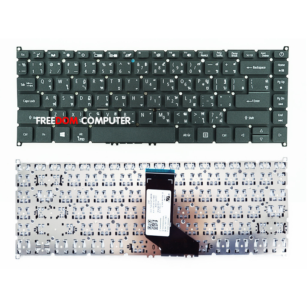 คีย์บอร์ด ACER Aspire 3 A314-33 A314-41 TMP214-53 TMP214-52 TMP 214-52 ...