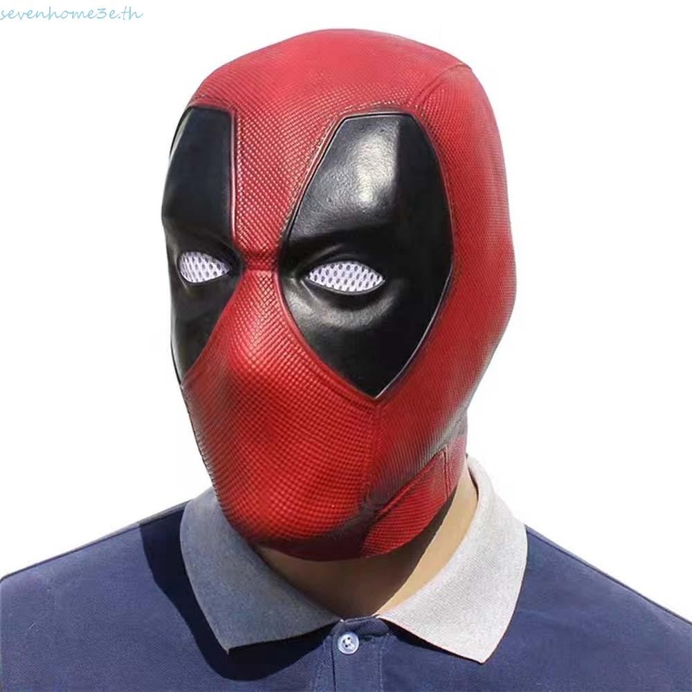 Sevenhome3e Deadpool คอสเพลย์เครื่องแต่งกาย,สีดําสีแดง Wade Wilson ...