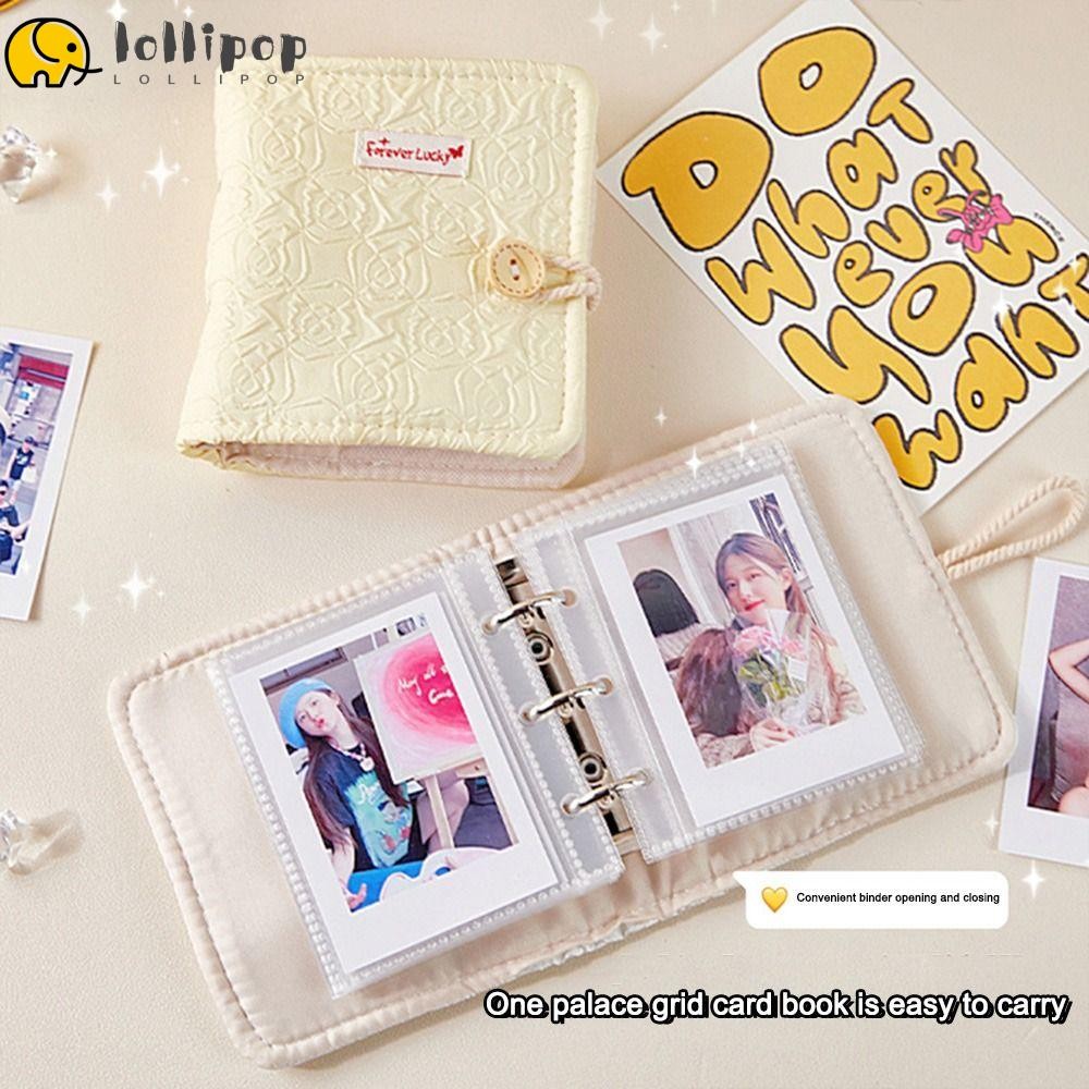 Lollipo1 Photocards ผู้ถือ,หลวม 40 กระเป๋า 3in Binder อัลบั้มภาพ,แบบพกพาเครื่องเขียน Idol Card ...