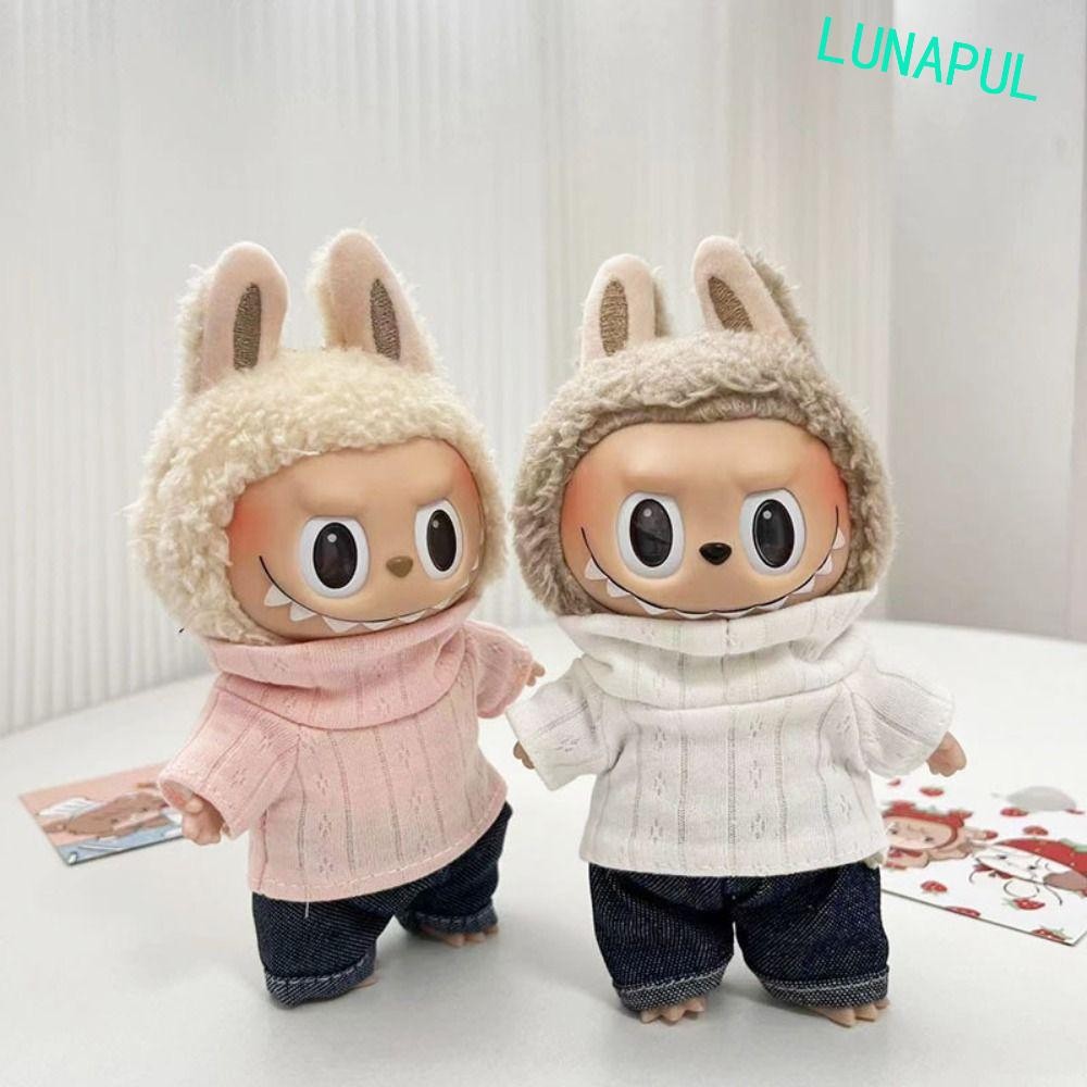 Lunapul Labubu Time เสื้อผ้า, Labubu Time To Chill Undershirt Labubu ...