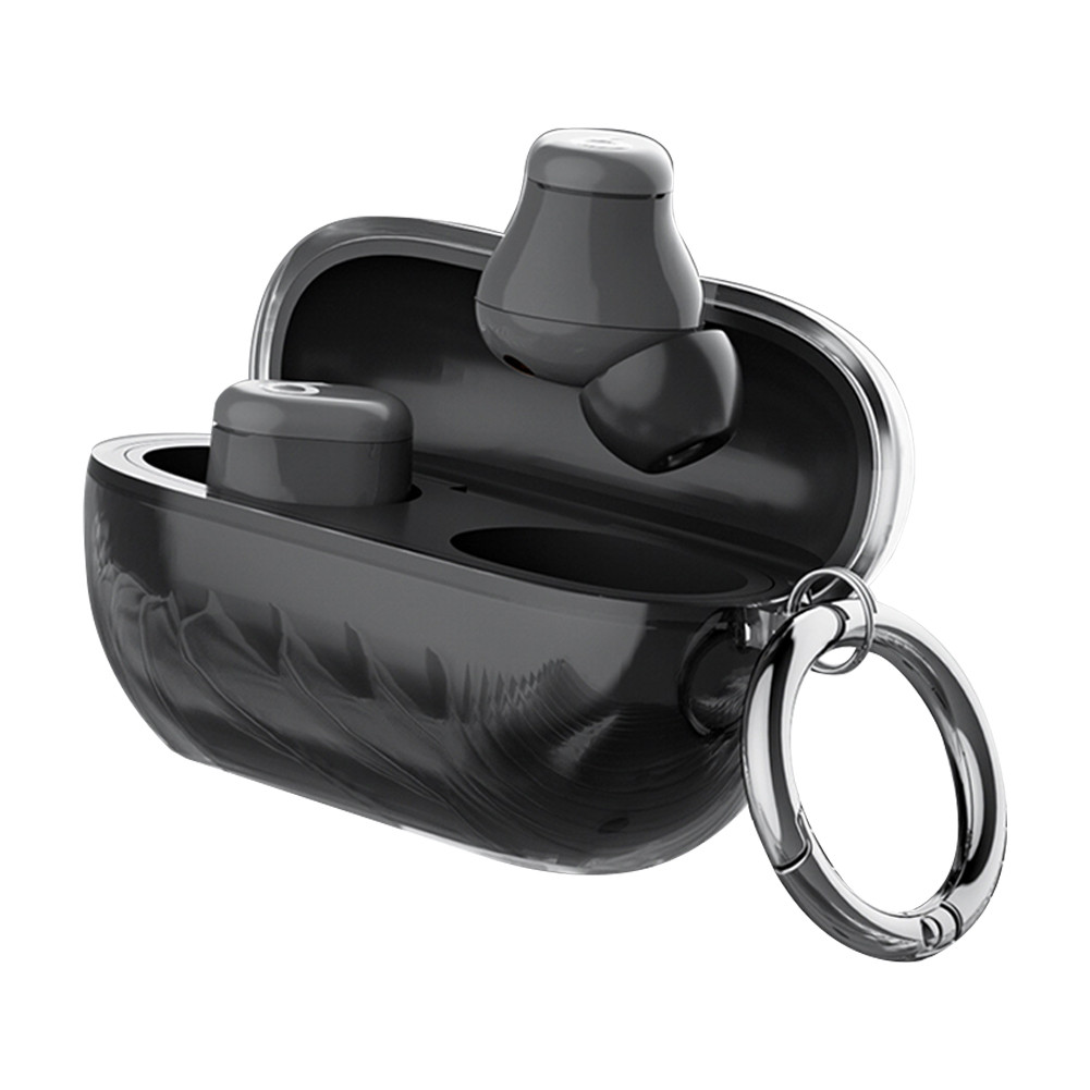 เคสชาร์จ Skin Cover เคสใสกันกระแทกพร้อมพวงกุญแจสําหรับ Beats Solo Buds ...