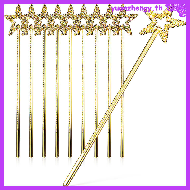 Scepter Star Fairy Wands Party Favors Pentagram เสื้อผ้าเครื่องแต่งกาย ...