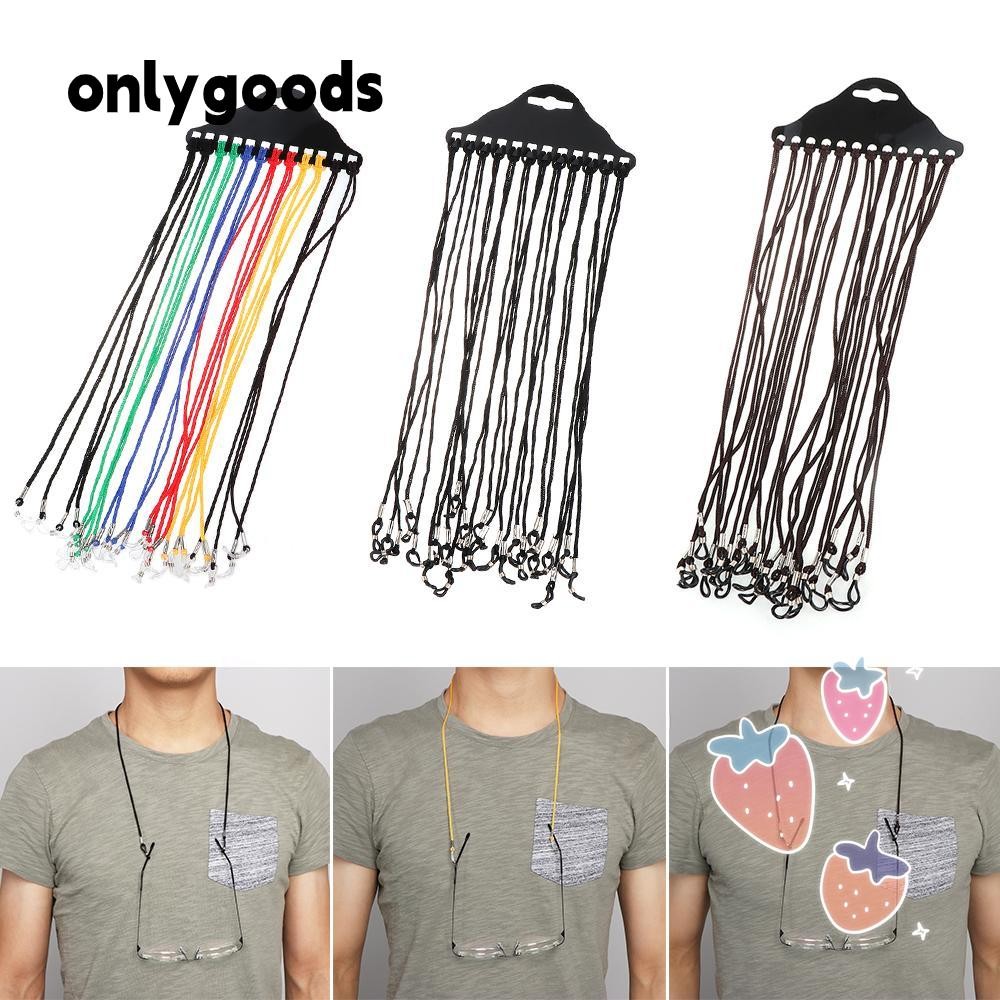 เท่านั้น 12 ชิ้นที่ใส่แว่นตากรอบแว่นตาไนลอน Landyard คอ String | Shopee ...