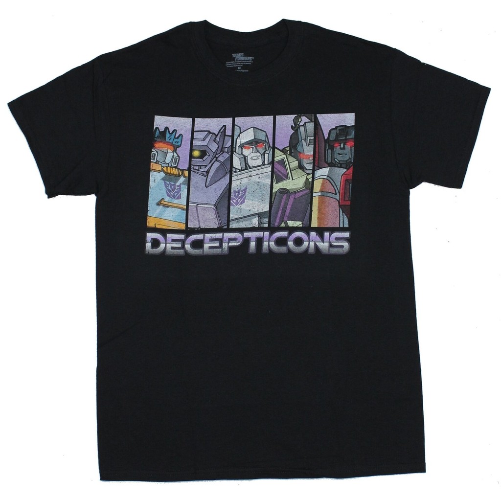 เสื้อยืด Transformers Mens - Deception Swathes Megatron Starscream ...