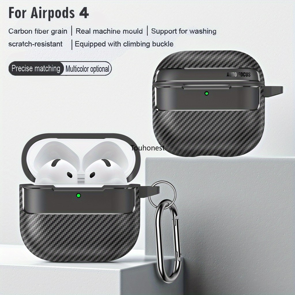 Tpu เกราะกันกระแทกสําหรับ AirPods 4 ANC Pro กรณีทหารเกรด Soft TPU Shock ...