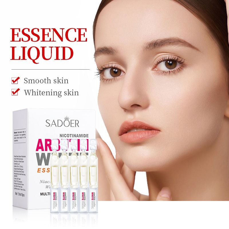 Sadoer Niacinamide Arbutin Hydrating Essence 15 ชิ้น Hydrating Moisturizing Brightening Liquid ...