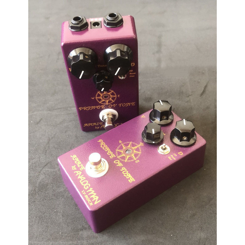 ใหม่ LY-ROCK Sunface POT Overdrive Stompbox แป้นเหยียบกีตาร์ | Shopee Thailand
