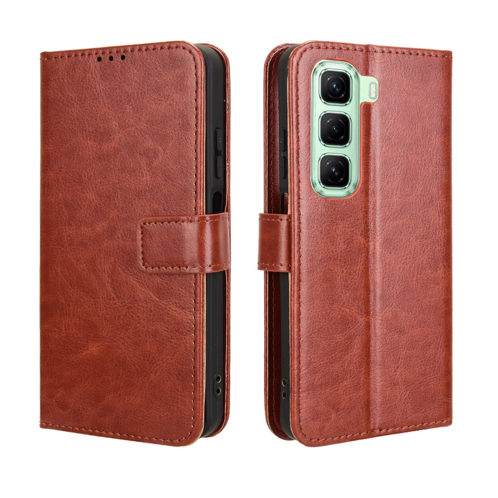 สําหรับ Infinix Hot 50 5G กรณี PU หนัง Stand Holder Infinix Hot 50 5G ...