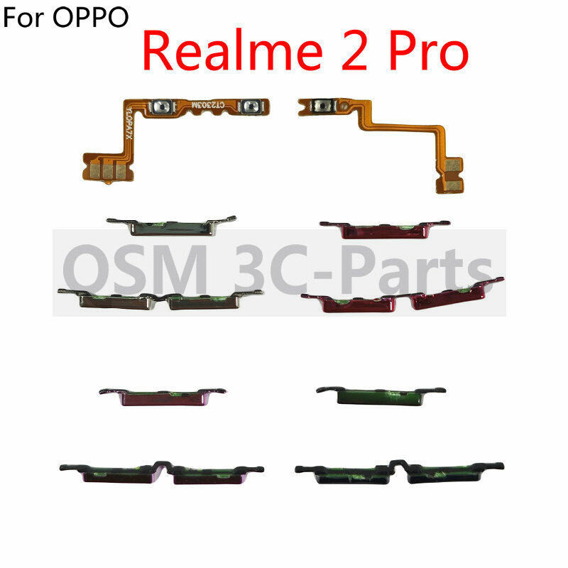 สําหรับ OPPO Realme 2 Pro เปิดไฟปุ่มสวิทช์ Flex Cable อะไหล่ทดแทน | Shopee Thailand