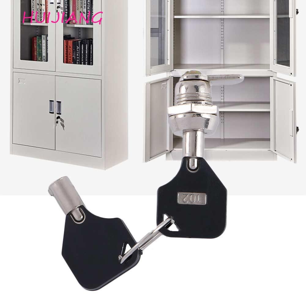 HUJIANG Cam Lock MS102 คุณภาพสูงสําหรับตู้ประตูตู้ 16-30 มม.W/2 ...