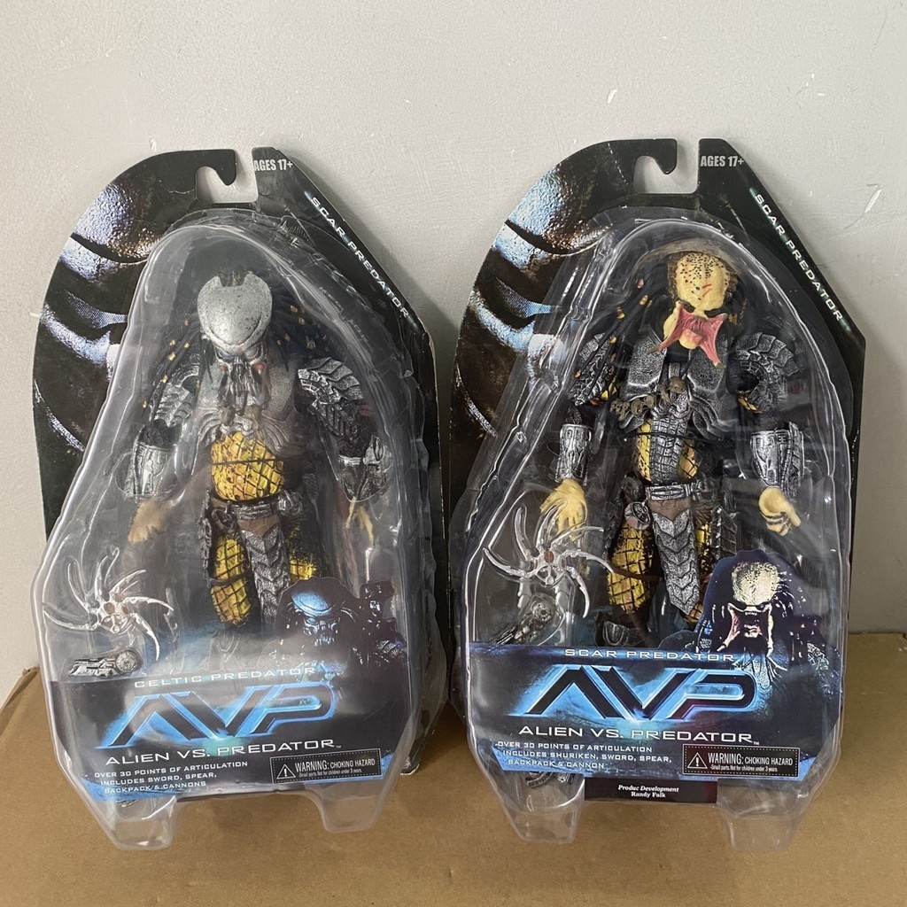 สต็อกพร้อม⭐NECA Predator AVP Jagged 14th Wave/14th Generation Cat Face ...