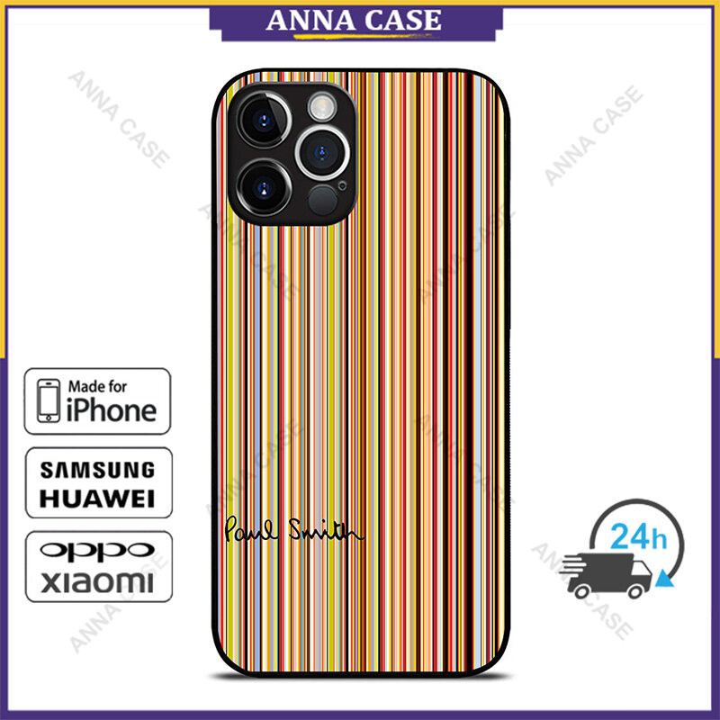 เคสโทรศัพท์ Paul Smith สําหรับ iPhone 16 Pro Max / 15 Pro Max / 14 Pro ...