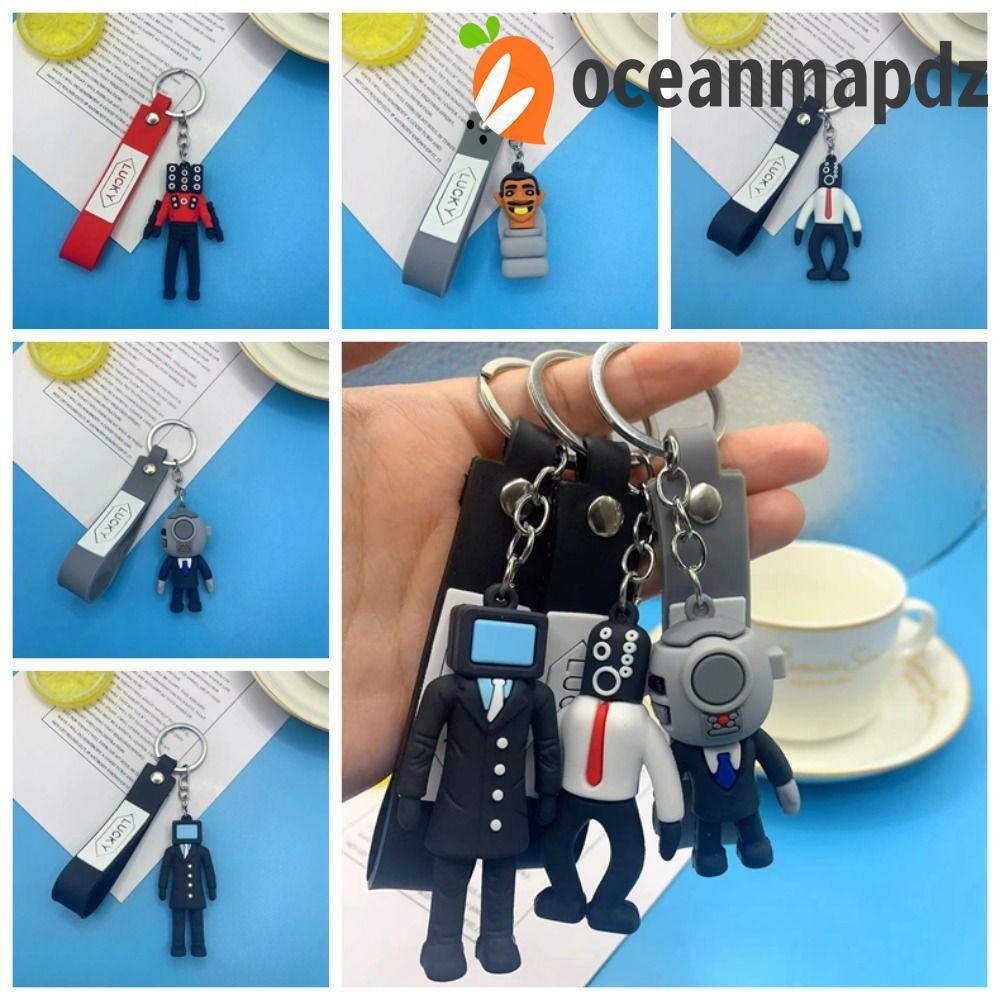 Oceanmapdz การ์ตูน Skibidi ห้องน้ํา Man Key Chain, Skibidi ห้องน้ําทีวี ...
