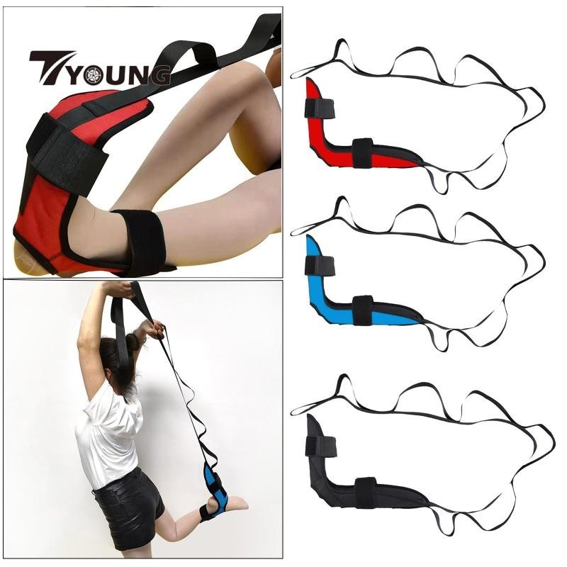 [ Yoga Ligament Stretching Leg Calf Stretcher Strap Ankle Hamstring ...