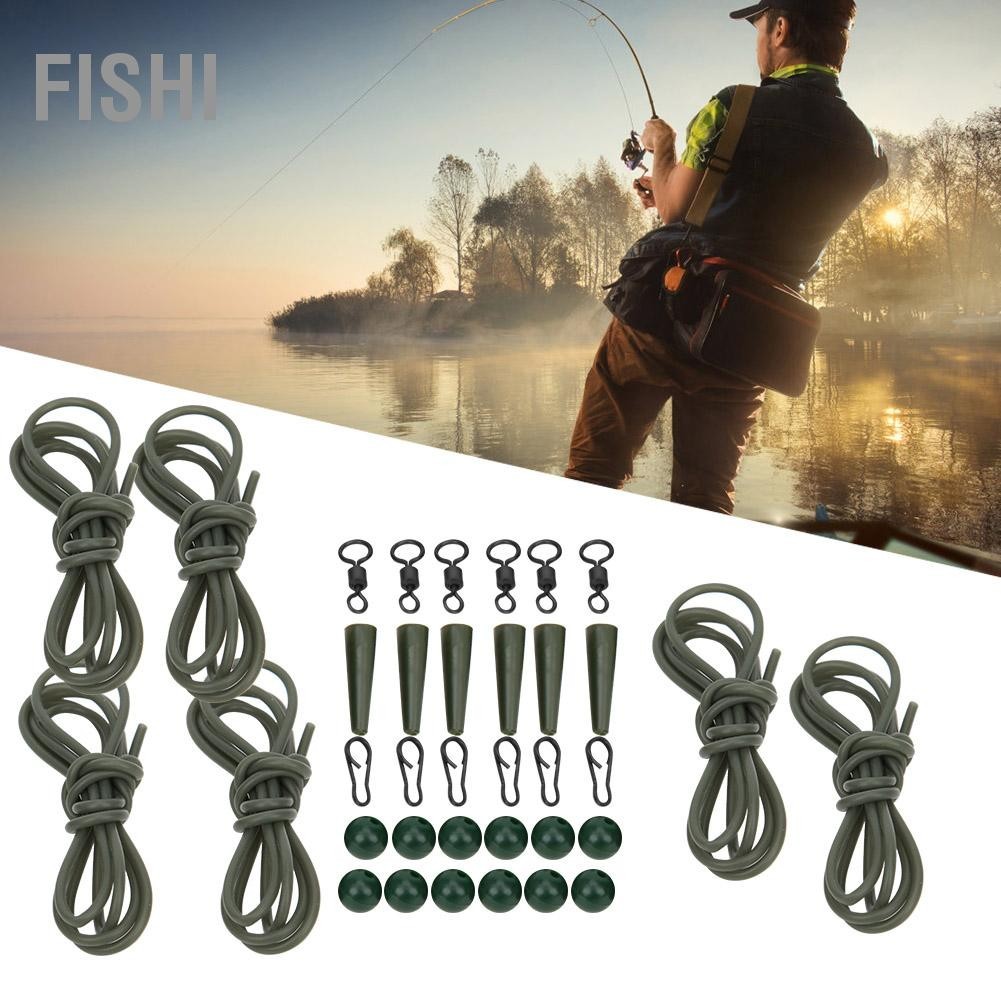 Fishi Pre Rigged Rig Tube Helicopter แท่นขุดเจาะเบ็ดเตล็ดปลาคาร์พตกปลา ...