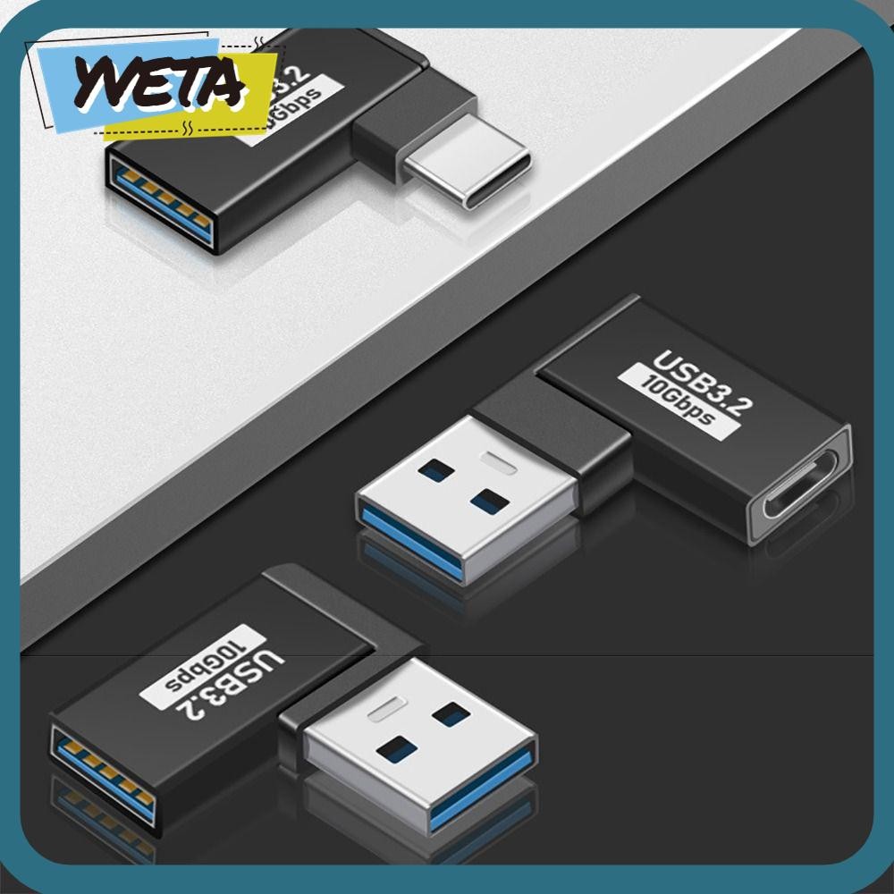 อะแดปเตอร์ YVETA OTG, โทรศัพท์มือถือ HDD USB-A ถึง Type-C 3.1, Professional อลูมิเนียมอัลลอยด์ ...