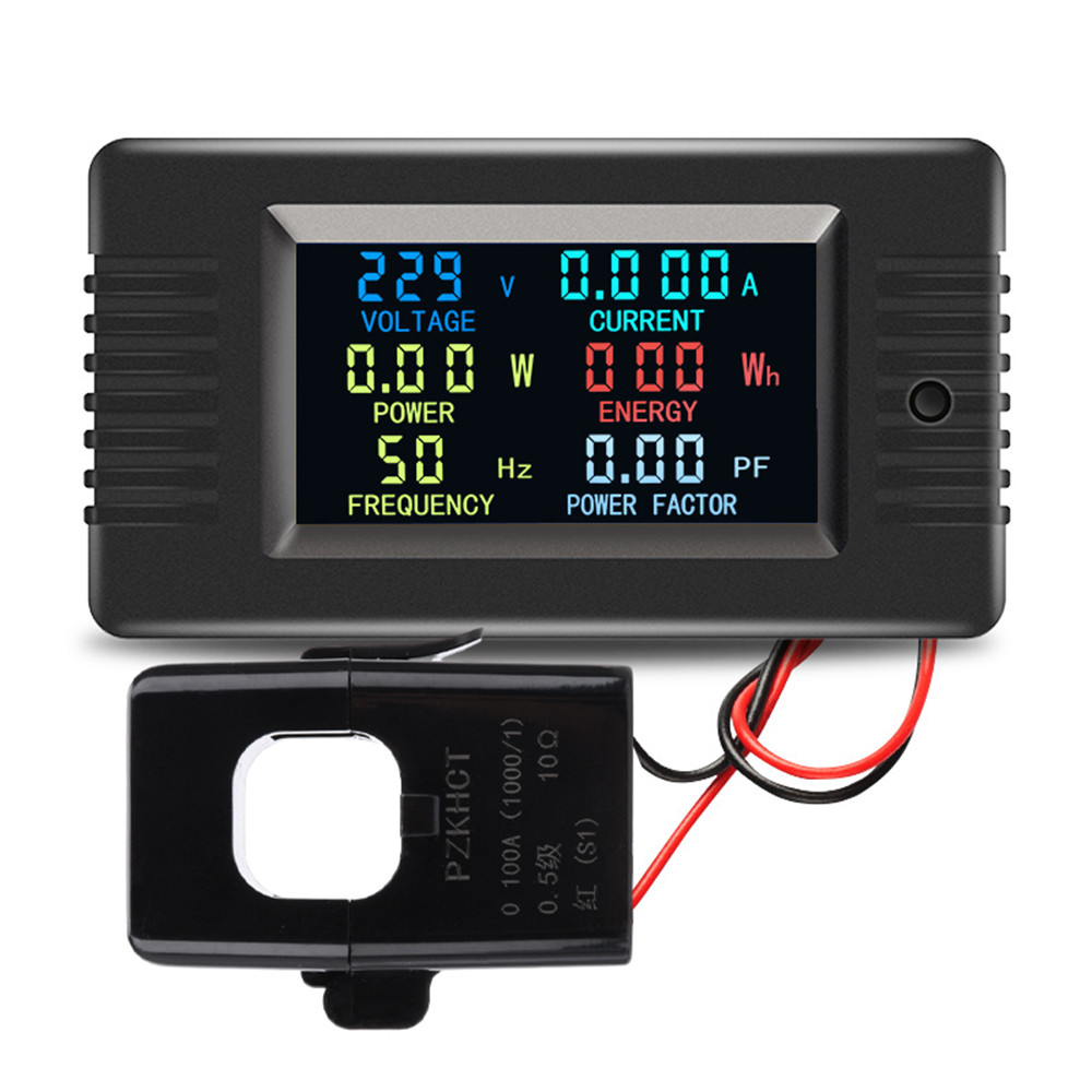 Pcbfun PZEM-020/PZEM-022 หน้าจอสี Multi-function Digital Power Tester ...