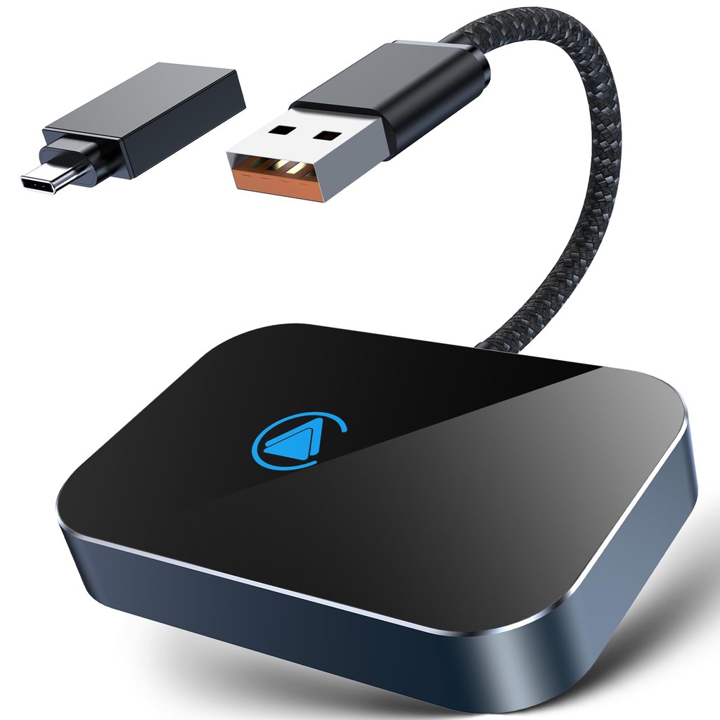 wireless carplay adapter android apple carplay ไร้สาย กล่อง ai box 2024 usb wifi android auto ...