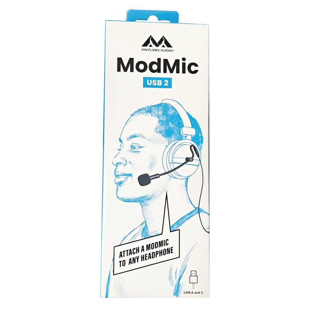 Antlion Audio ModMic USB 2 (GDL-2500) - USB Mic for PC, Mac, Switch ...