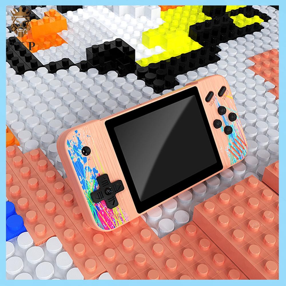 [explosion1.th] คอนโซลวิดีโอเกมมือถือย้อนยุค 3.5 นิ้วหน้าจอ LCD AV เอาต์พุตสําหรับเด็กผู้ใหญ่ ...