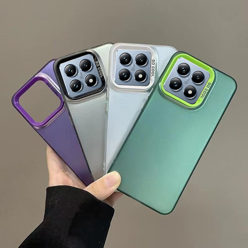 กรณีโทรศัพท์มือถือกันกระแทกด้วยเลเซอร์สีสำหรับ Xiaomi Mi 14T 14 13T 13 12T 12 12s 12x Ultra POCO ...