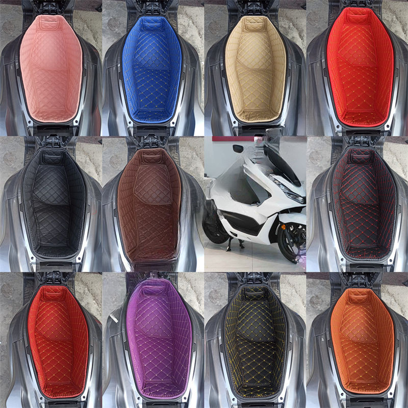 สําหรับ HONDA PCX160 ADV 160 รถจักรยานยนต์ U-Box ภายในหนังฝาครอบที่นั่ง ...