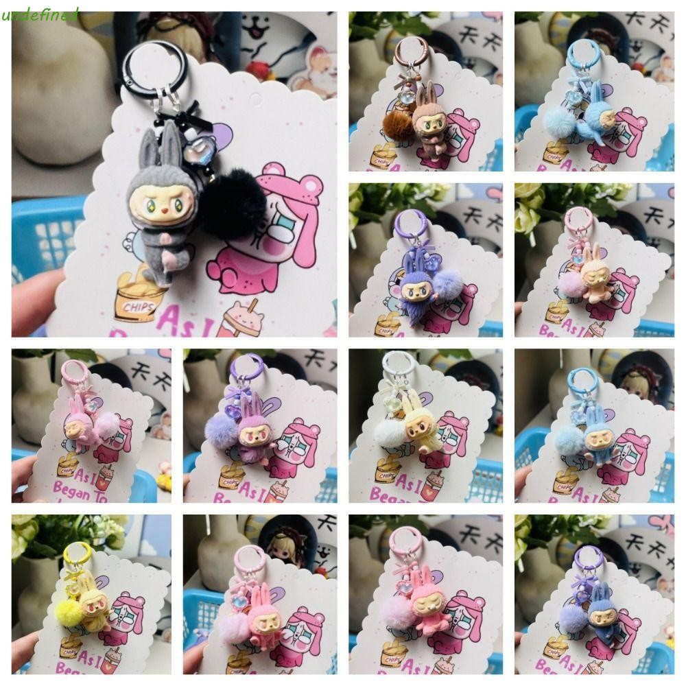 JARREDIW Lazy Yoga Labubu Doll, ซิลิกาเจล Plush Ball Flocking Labubu ...