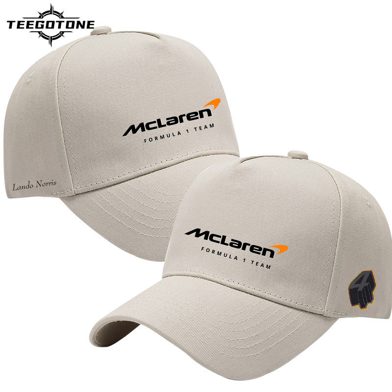 Mclaren F1 Racing Team Lando Norris Same Duck Tongue Hat Summer Mens ...
