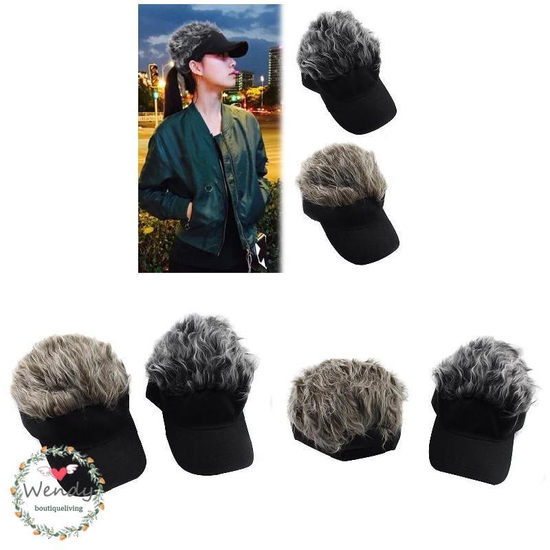 Unisex Wig Visor - หมวกวิกผมสำหรับกีฬากอล์ฟและงานปาร์ตี้ เหมาะสำหรับ ...