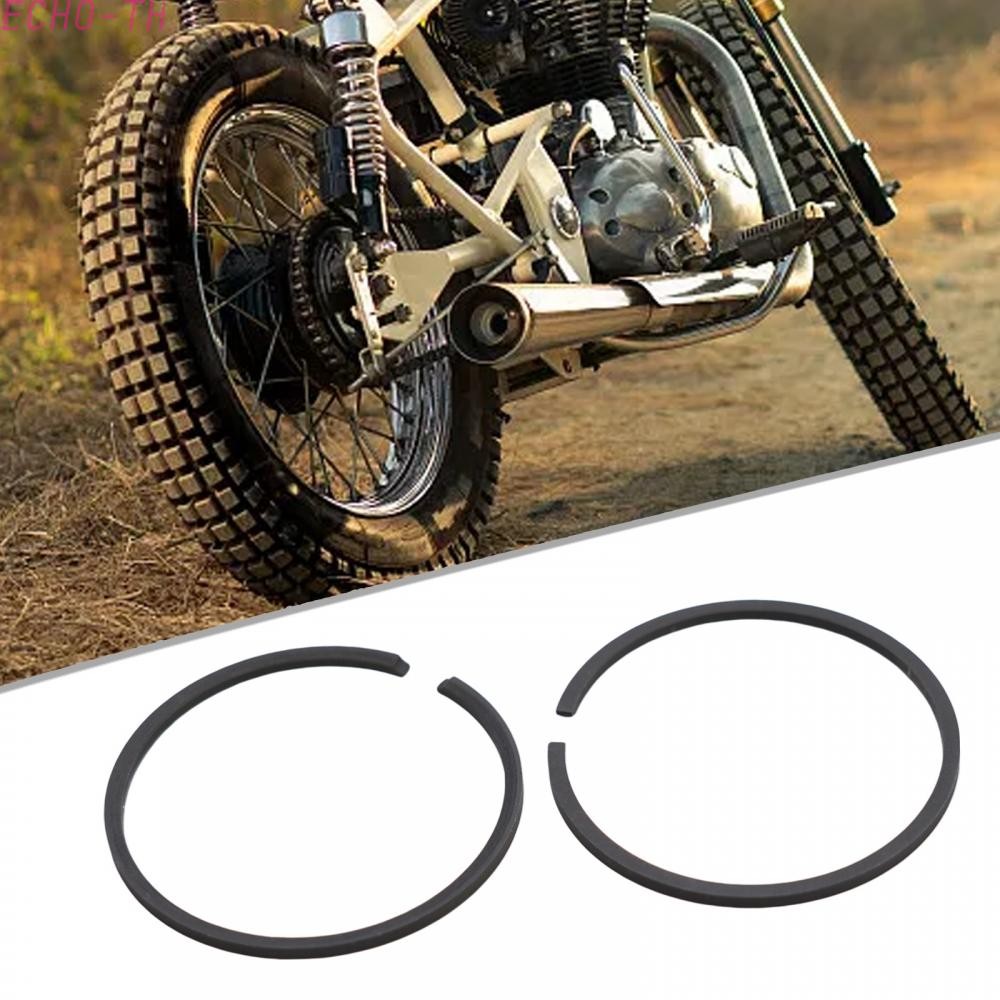 【ECHO】2 Pcs Piston Rings For 80cc Motorised Bicycle Motorized Bike 47mm 2 Stroke【Echo-baby ...