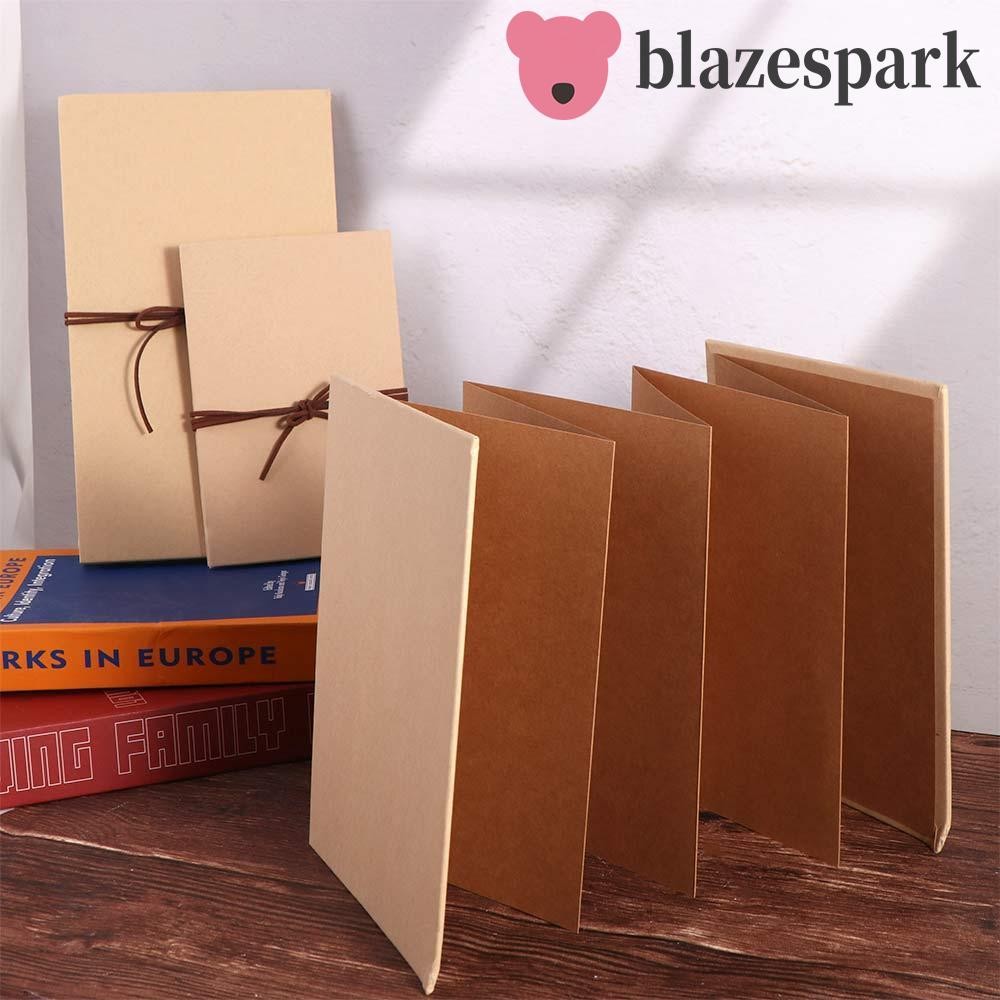 BLAZESPARK หีบเพลงของขวัญอัลบั้มรูป,พับ Photocard Surprised Photobook,รวบรวมหนังสือ 8 หน้า ...