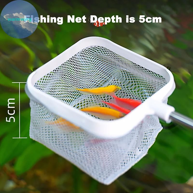 Warmwing 1 PC Aquarium อุปกรณ์จับปลาและกุ้ง สำหรับการทำความสะอาดถังเลี้ยงปลา | Shopee Thailand