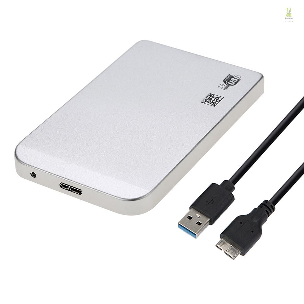 Slim Super Speed 6Gbps Aluminium 2TB 2.5 "SATA SSD HDD Hard Disk Drive ...