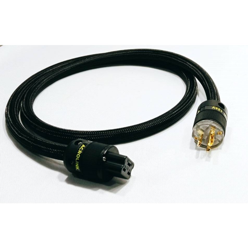 สายไฟจอมพลัง Hulk มีชิลด์ถักหุ้มตลอดเส้น หัว+ท้าย Acrolink 20 Amp (C19)เลือกความยาวได้ ...