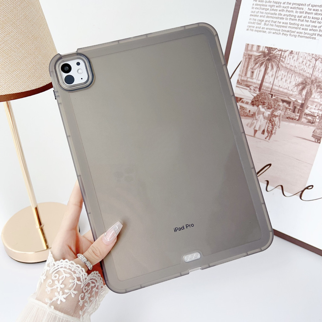 นุ่มสําหรับ iPad Air 11 Pro 11 2024 กรณี Air6 5 4 TPU กลับสําหรับ iPad ...