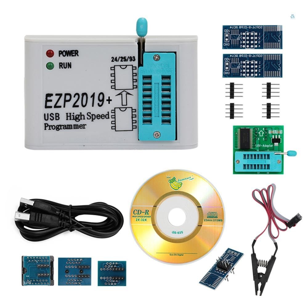 Ezp2019 ความเร็วสูง USB SPI โปรแกรมเมอร์สนับสนุน 32M แฟลช 24 25 93 ...