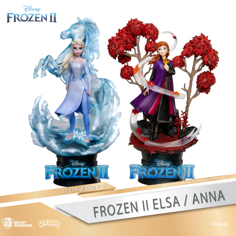 Beast Kingdom Snow White Alice in Wonderland Frozen Elsa Anna Figure ...