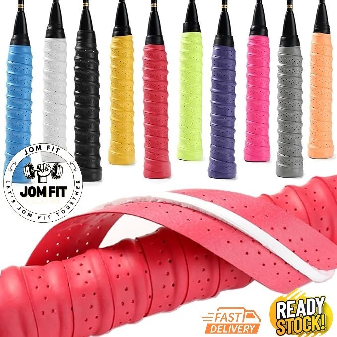 ด้ามจับโฟม ไม้แบดมินตัน Grip Anti-Slip ดูดซับเหงื่อโฟม Grip Super Grip ...