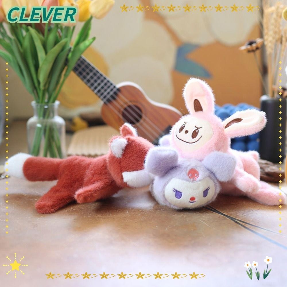 Clever Labubu Slap Bracelets, Plush Creative Slap สายรัดข้อมือ, Kawaii ...