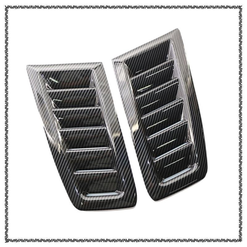 [MCA] 2 ชิ้น Hood Intake Fitment Louvers Bonnet Cover ตกแต่งเหมาะกับ ...