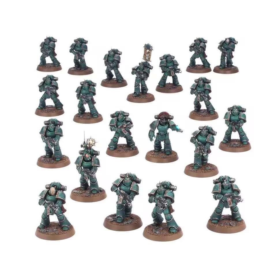 Chaos Traitor Marine THE HORUS HERESY MKIII TACTICAL SQUAD Unpainted เรซิ่นรุ่น Microscopic รุ่น ...