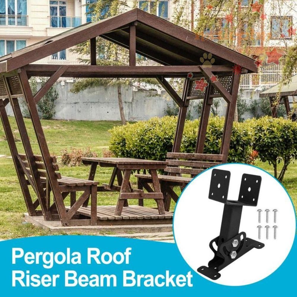 Malcolm Terrace Riser Beam Frame Kit, ยืดหยุ่น Mount ปรับ Pergola ...