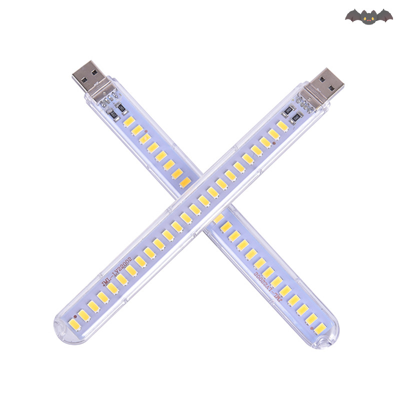 [PE] 5v 12W USB LED Night Light 24 LEDs USB โคมไฟตั้งโต๊ะอ่านหนังสือไฟหนังสือ TH | Shopee Thailand